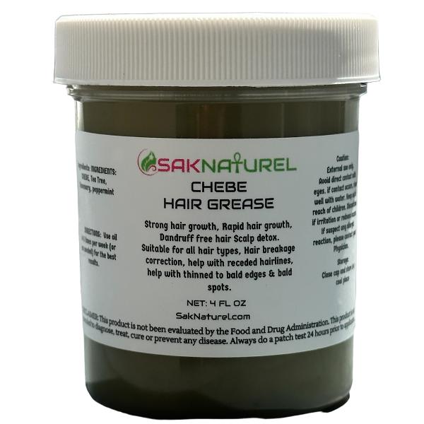 Organic Chebe Hair Grease - 4 oz – SakNaturel