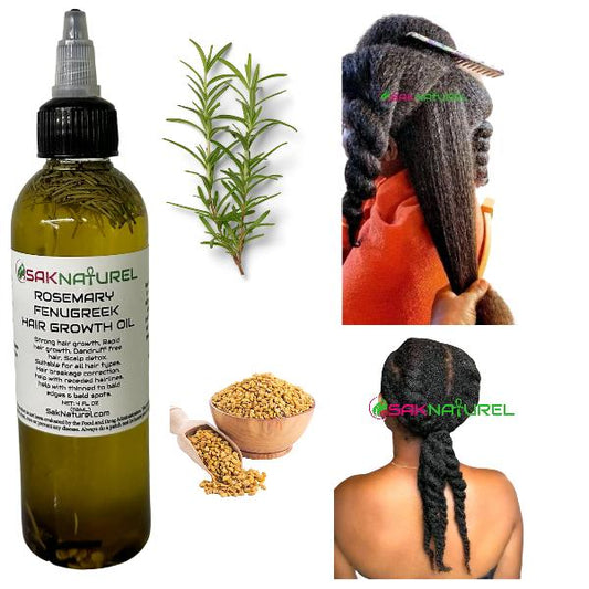 Best seller Rosemary Fenugreek Hair Growth Oil, Chebe Hair Grease ...