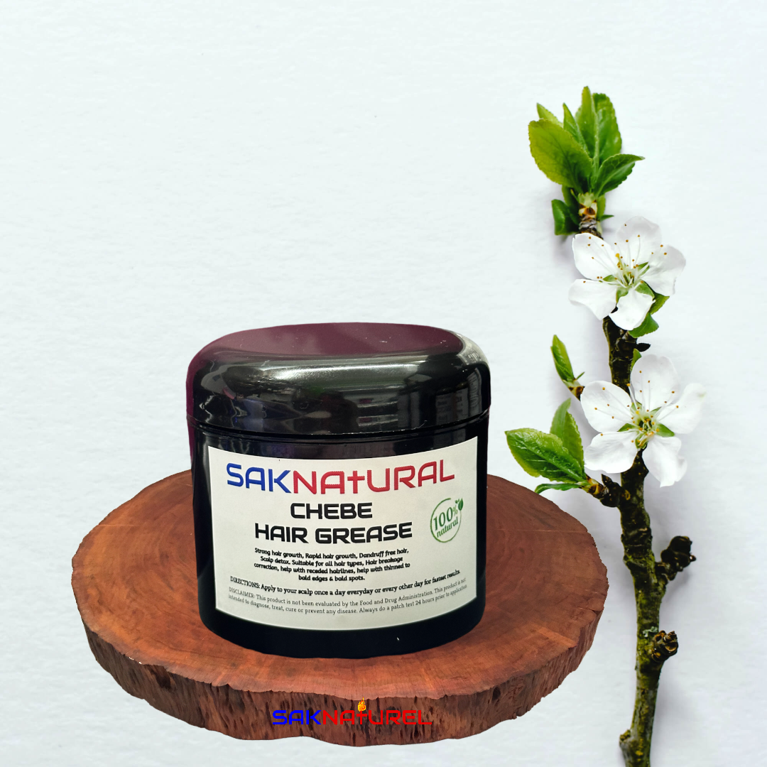 Organic Chebe Hair Grease - 4 oz – SakNaturel